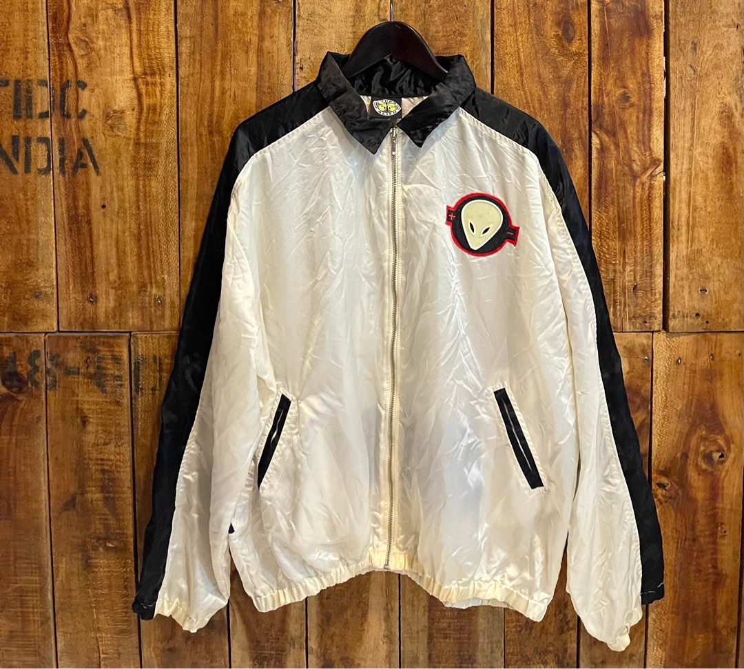 CYBER ALIEN WORKSHOP VINTAGE JACKET (GLOW IN THE DARK), Men's Fashion ...