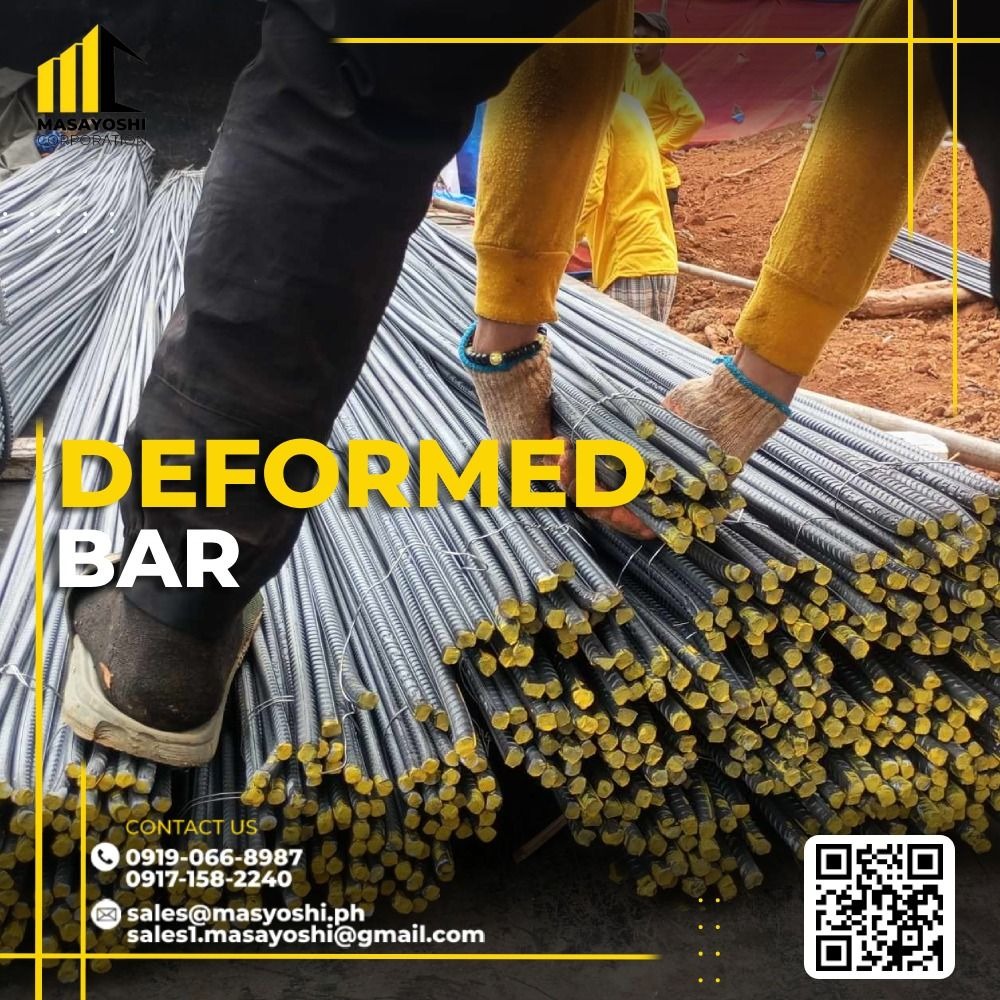 Deformed Bar Grade 60 36mm x 6meters | RSB | Corrugated Bar | Deform ...