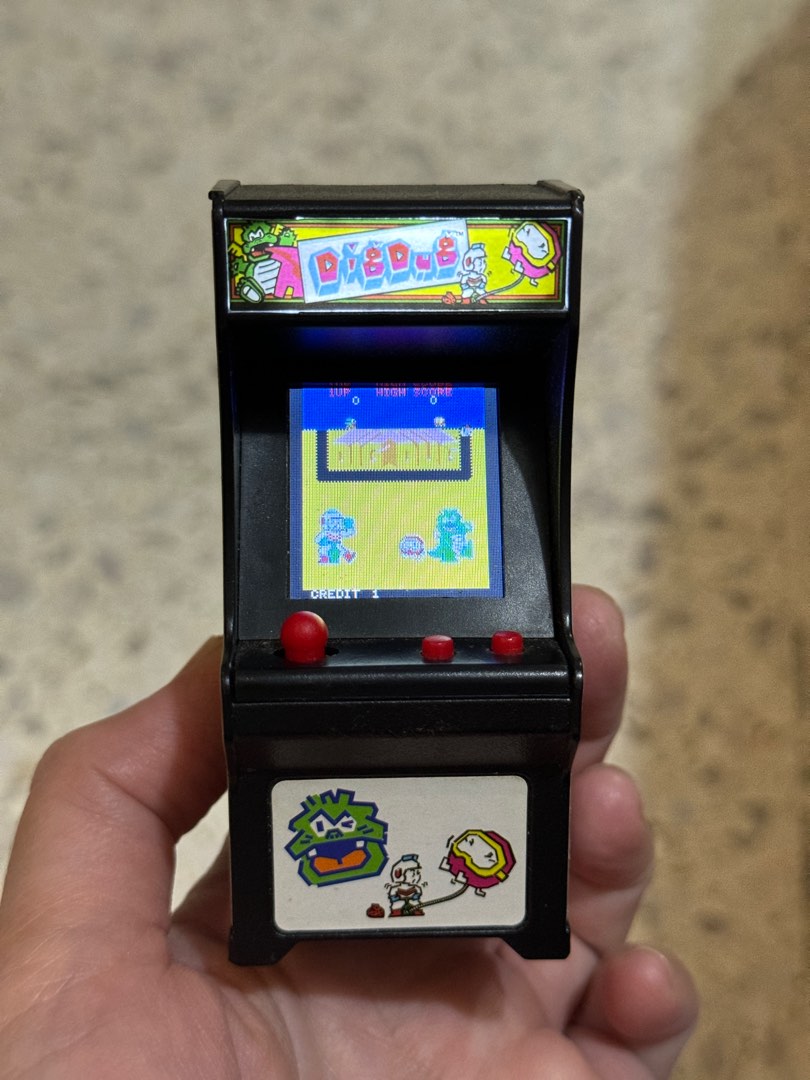 All Out Sale!!! Dig Dug Tiny Arcade Bandai Namco Ultra Rare Working, Hobbies & Toys, Toys ...