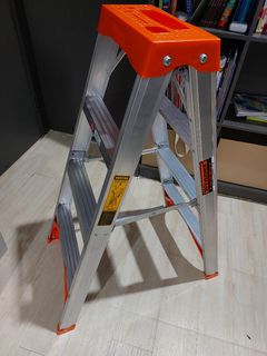 Everlast Aluminum Ladder tangga besi 8 step, Furniture & Home Living ...