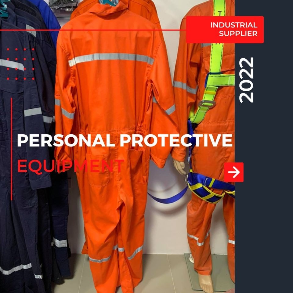 Durable Cotton Twill Coverall with Reflector / PPE Work Wear Coverall ...