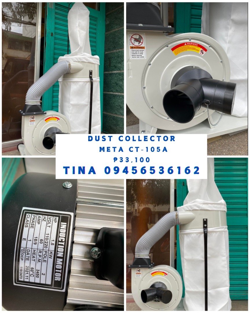 Dust Collector Meta CT-105A, Commercial & Industrial, Construction ...