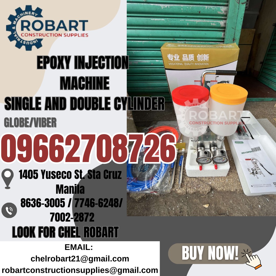 EPOXY INJECTION MACHINE SINGLE AND DOUBLE CYLINDER, Commercial ...