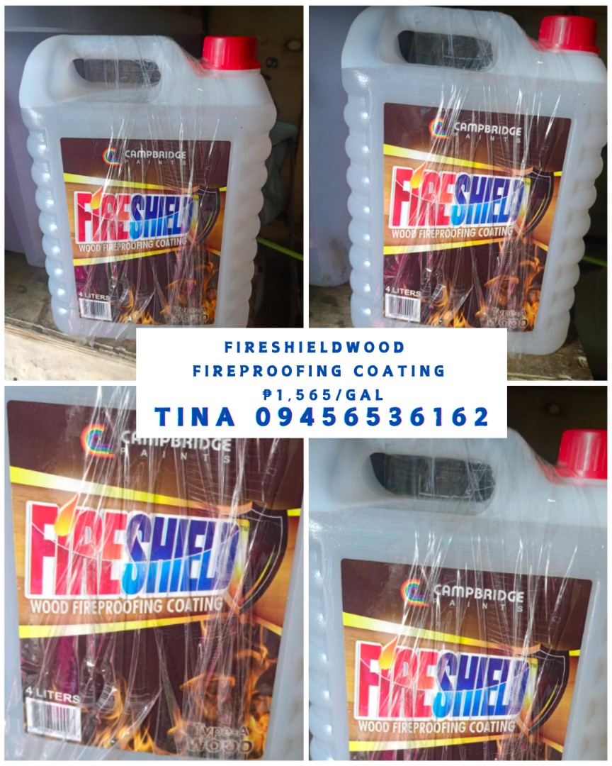Fireshield Wood Fireproofing Coating, Commercial & Industrial ...