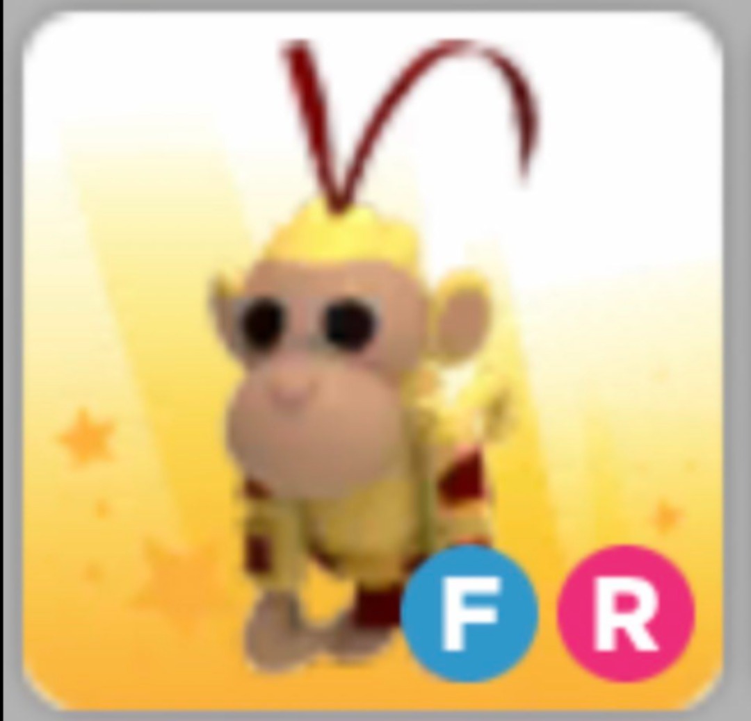 Fly Ride FR Monkey king Adopt Me, Video Gaming, Video Games, Others on ...