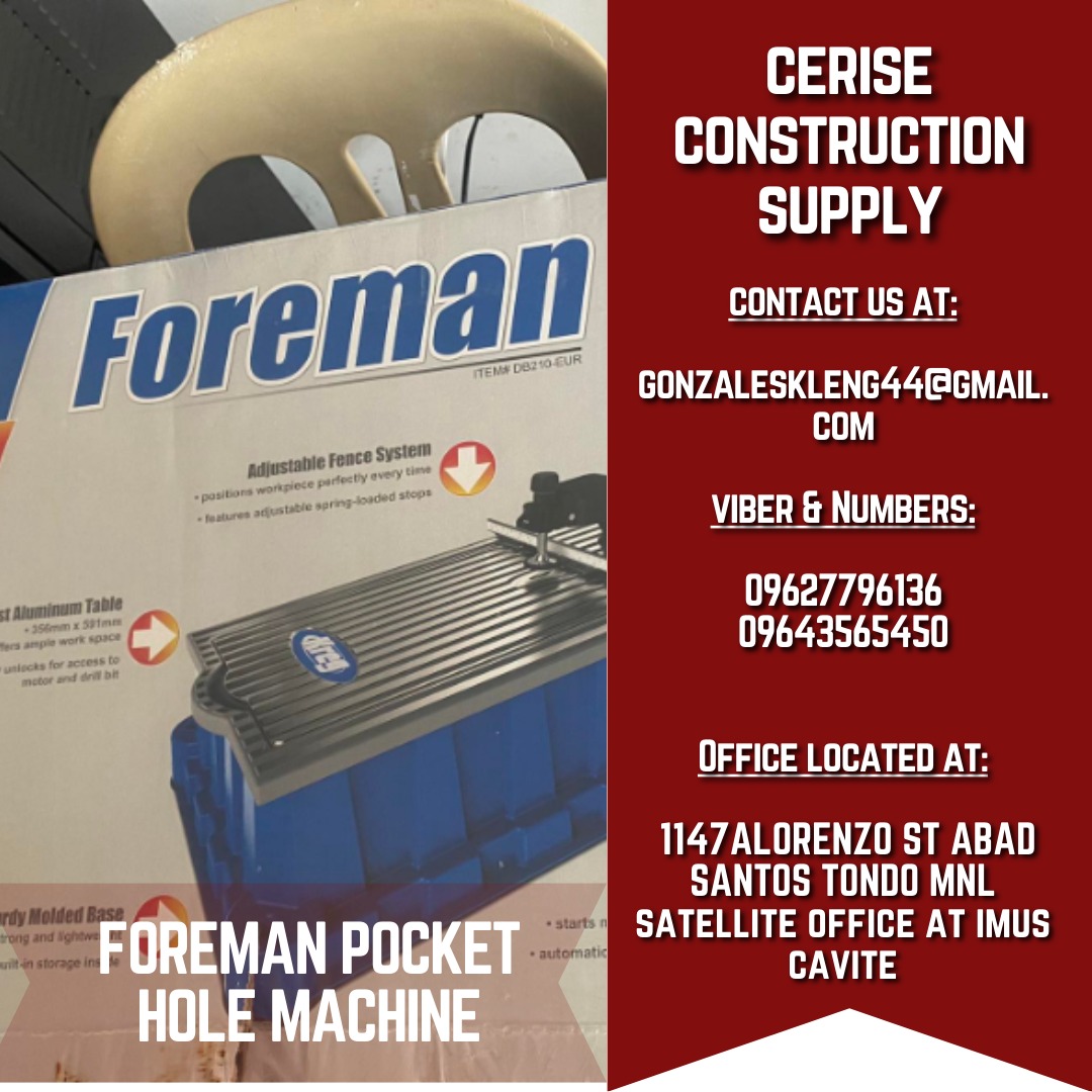FOREMAN POCKET MACHINE, Commercial & Industrial, Construction Tools ...