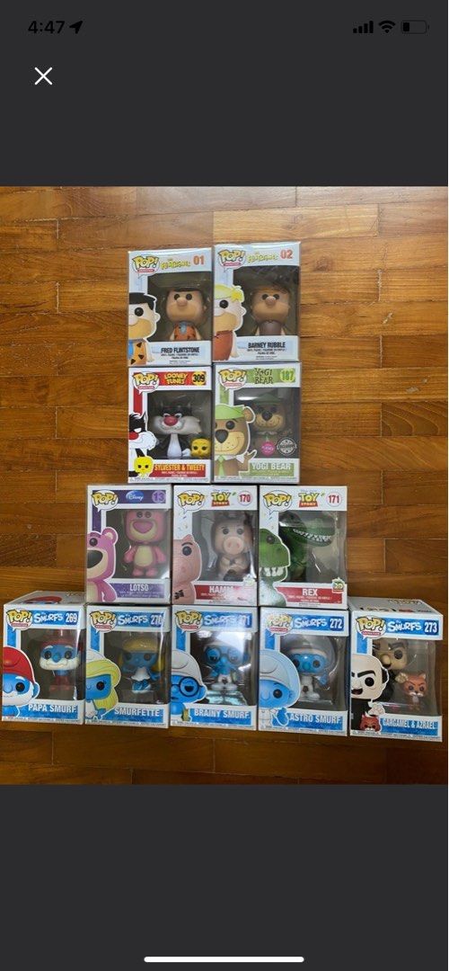 Funko lotso Toy Story flint stone smurfs Disney pop, Hobbies & Toys ...