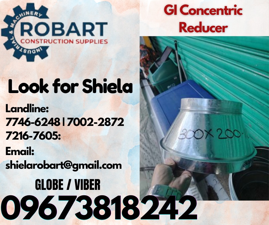 GI Concentric Reducer, Commercial & Industrial, Construction Tools ...