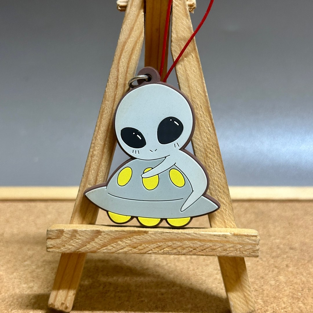 Gugure! Kokkuri-san Alien Rubber Strap 5.5cm - Php 100, Hobbies & Toys ...