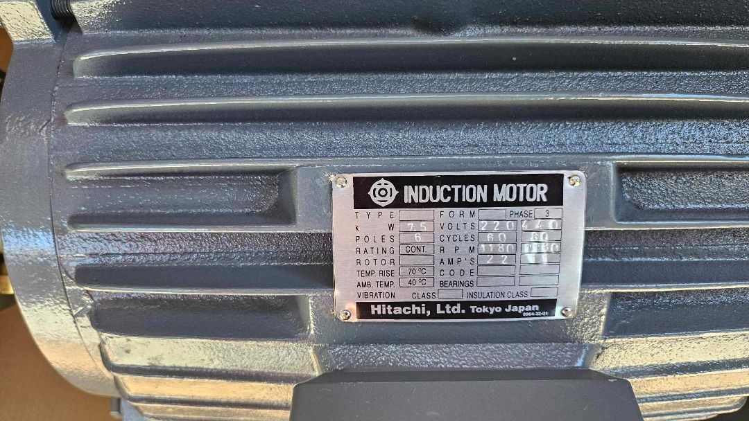 Hitachi Gear motor, Commercial & Industrial, Industrial Equipment on ...