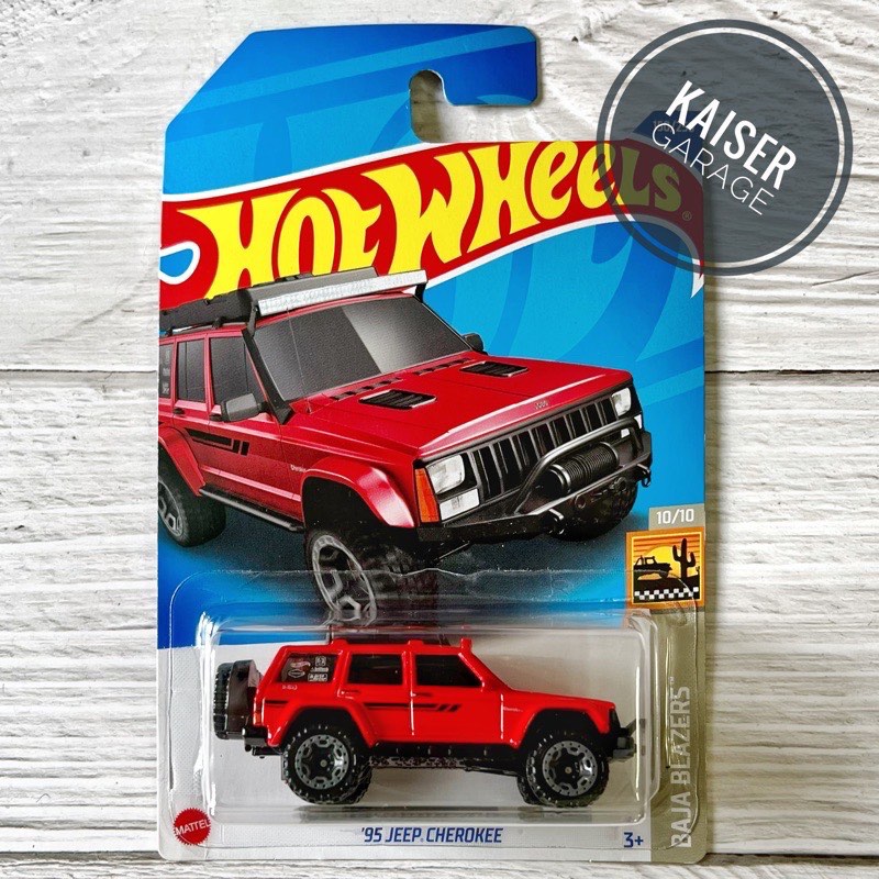 Hot Wheels : ‘95 Jeep Cherokee (Red), Hobbies & Toys, Toys & Games on ...