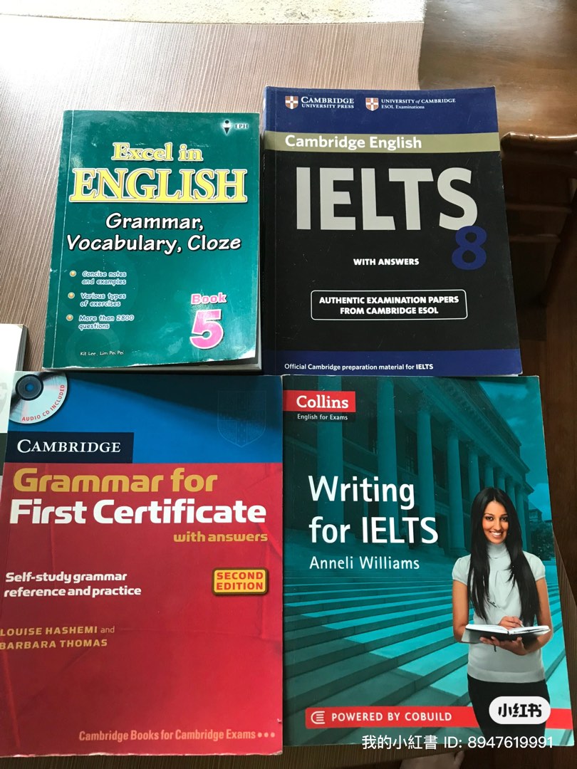 IELTS english practice books, Hobbies & Toys, Books & Magazines ...