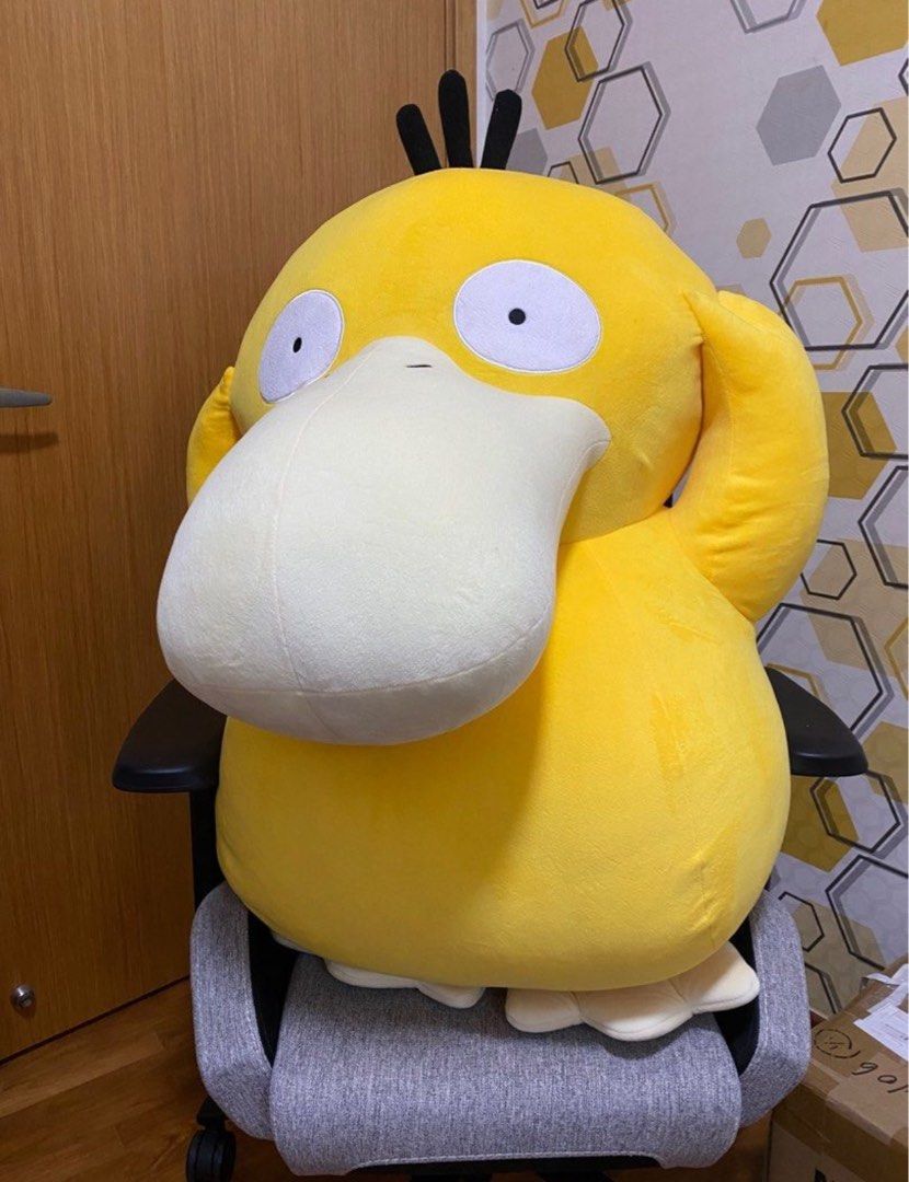 [In Stock] Pokemon Life-sized Psyduck 1:1 plush 31 inches tall (Size ...
