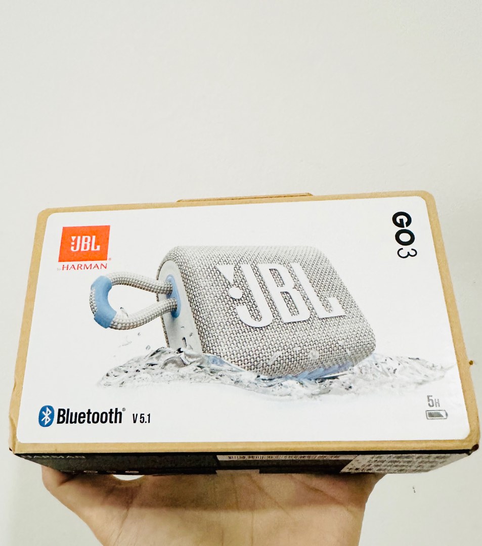 JBL GO 3 Portable Waterproof Bluetooth Speaker, Audio, Soundbars ...