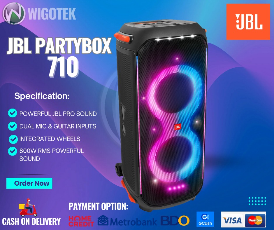 JBL PARTYBOX 710 | BRANDNEW 1 YEAR WARRANTY, Audio, Soundbars, Speakers ...
