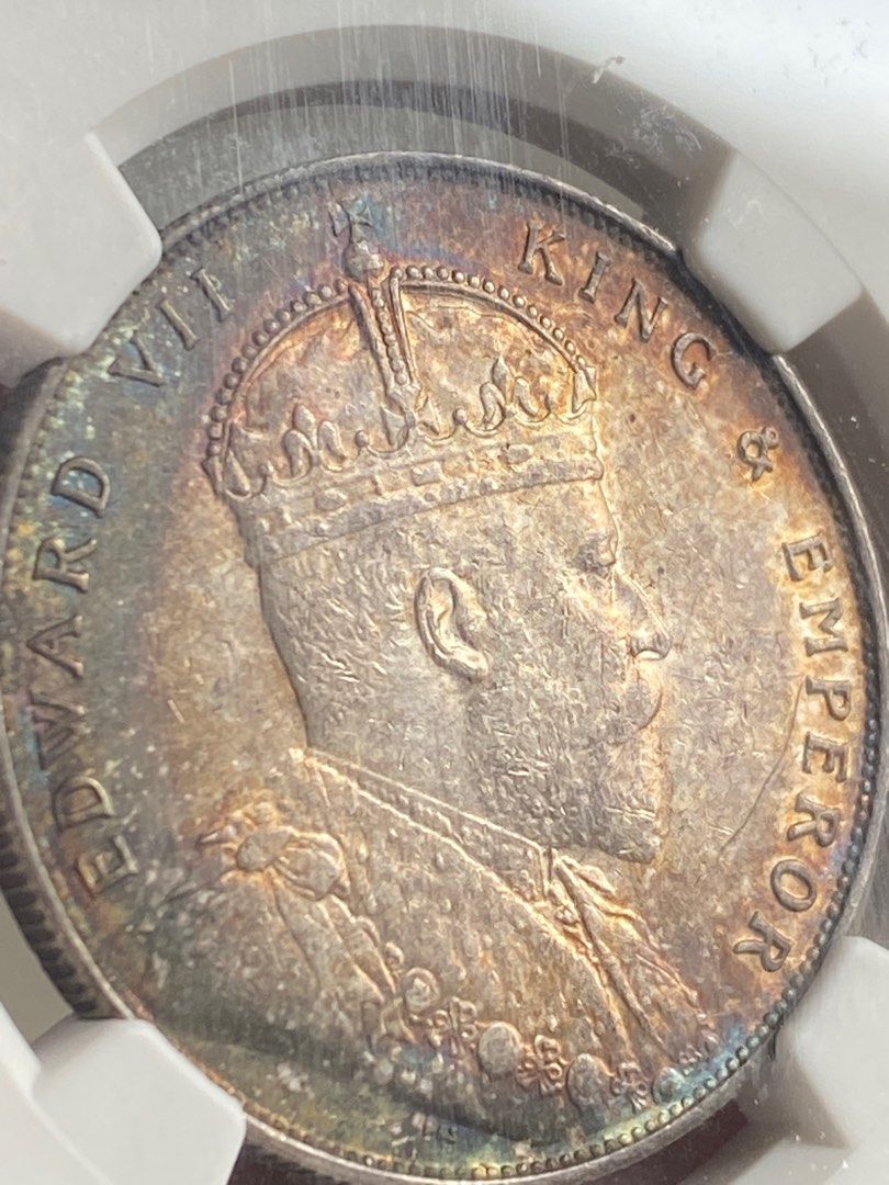 King Edward coin 1907 NGC MS61, Hobbies & Toys, Collectibles & Memorabilia, Currency on Carousell