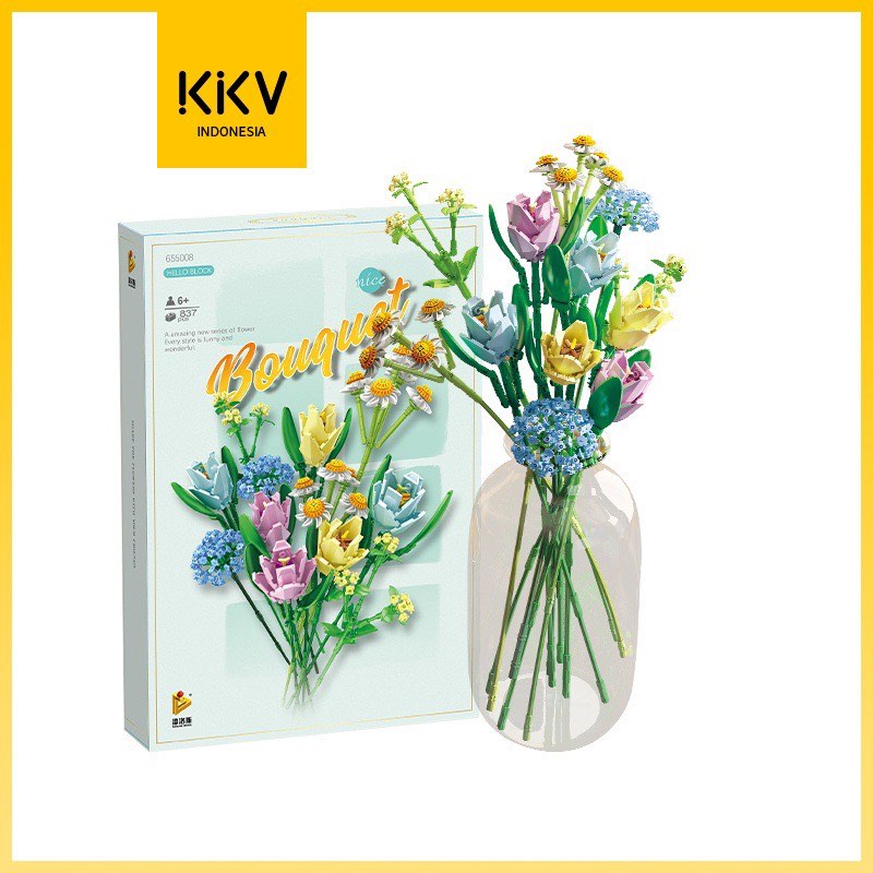 NO NEGO (FREE 1 SEMBO) Lego Flower - KKV / Oh Some - Panluosi - Tulip ...