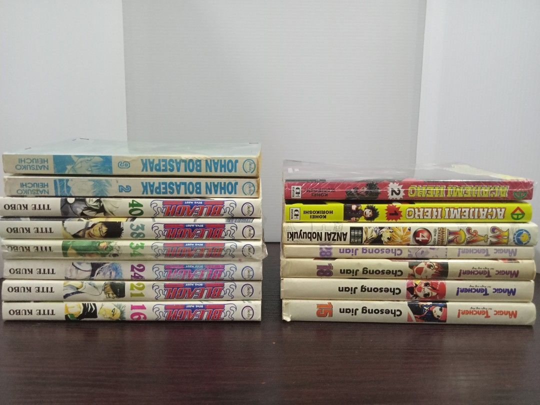 Komik Bleach, Johan Bolasepak, Akademi Hero, Magic Teacher, MAR Comic ...