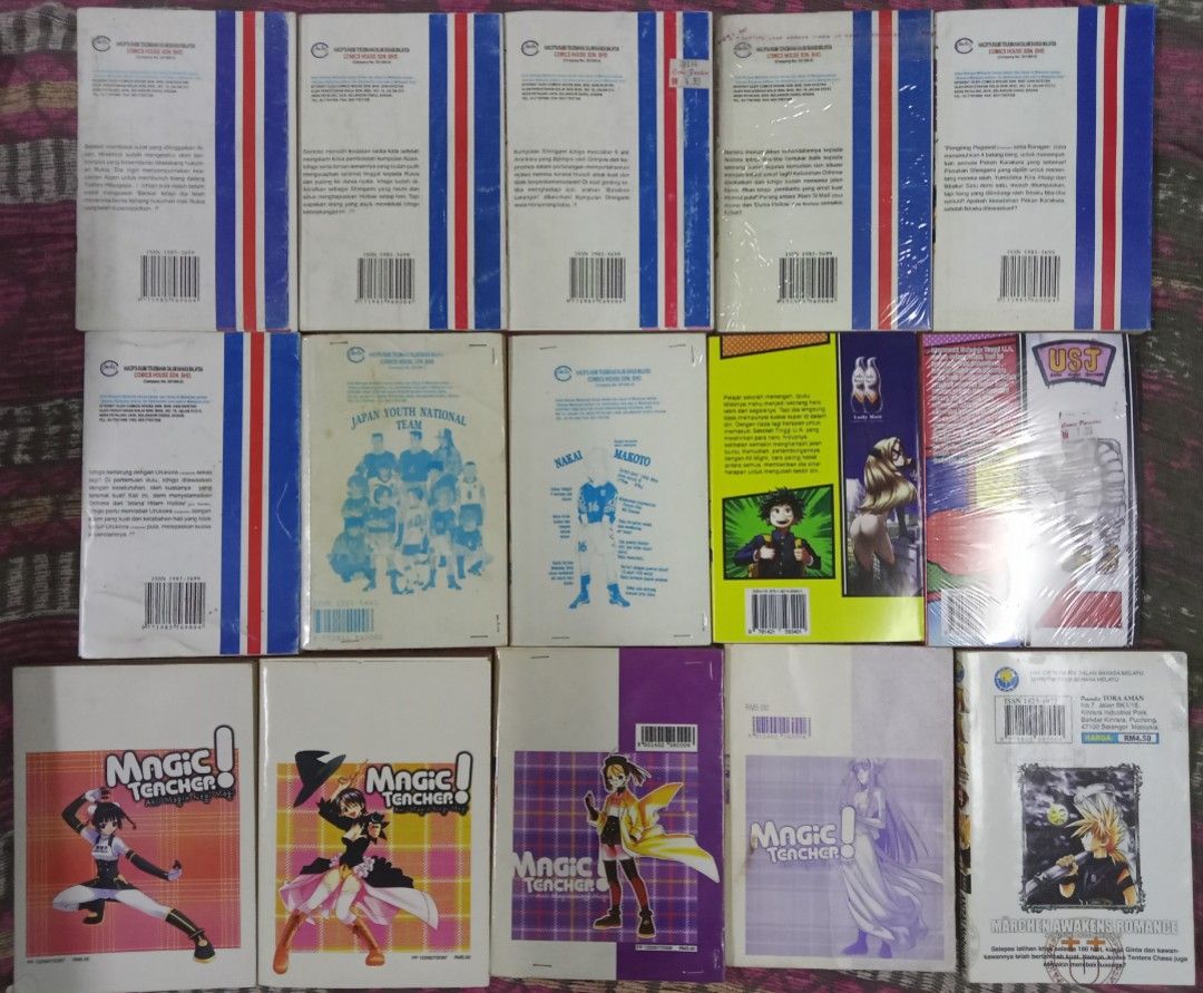Komik Bleach, Johan Bolasepak, Akademi Hero, Magic Teacher, MAR Comic ...