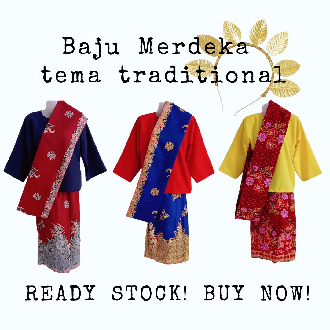 Kurung Kedah merdeka, Babies & Kids, Babies & Kids Fashion on Carousell