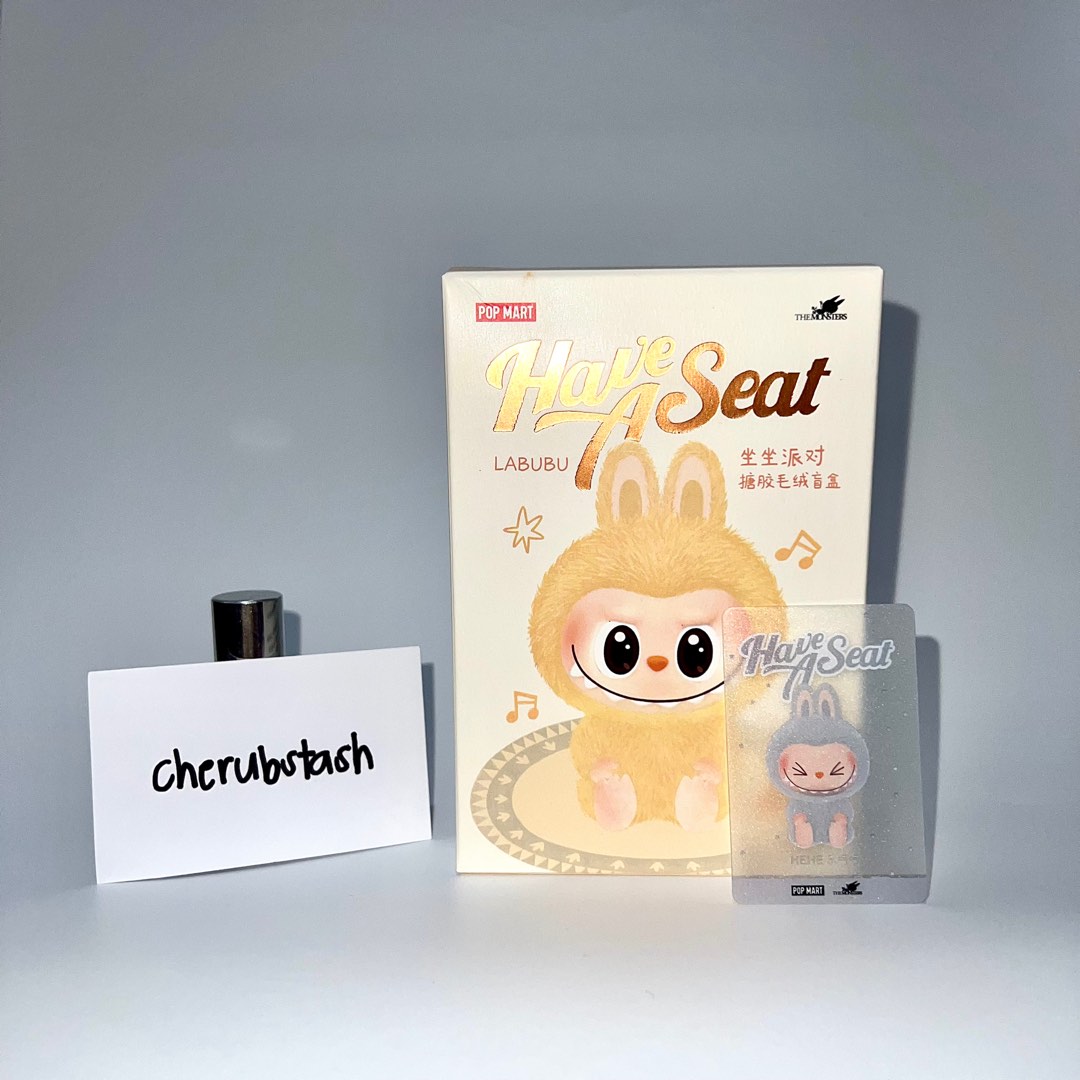 LABUBU Have a seat (hehe) 🇵🇭, Hobbies & Toys, Toys & Games on Carousell
