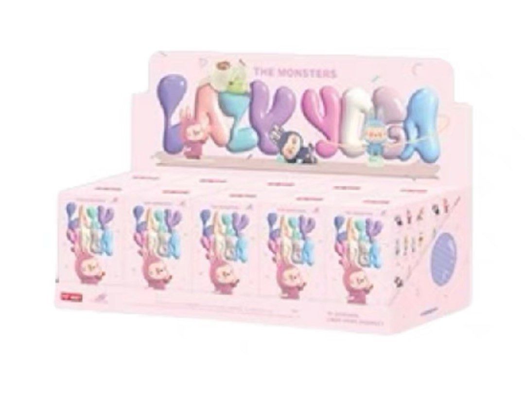 LABUBU THE MONSTERS LAZY YOGA SERIES POPMART / FULL SET / SINGLE BLIND ...