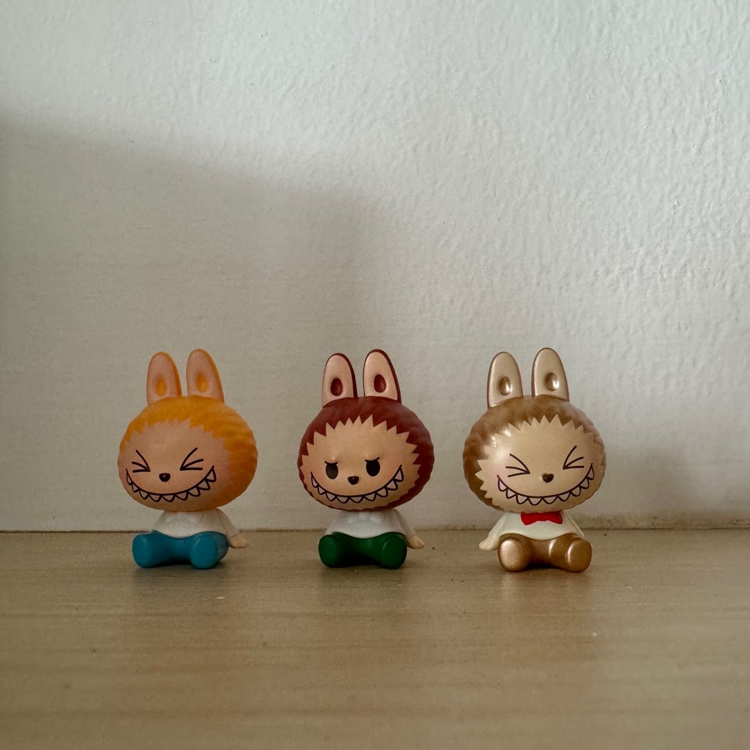 LABUBU The Monsters POPMART Pop Beans Set Sitting Edition, Hobbies ...