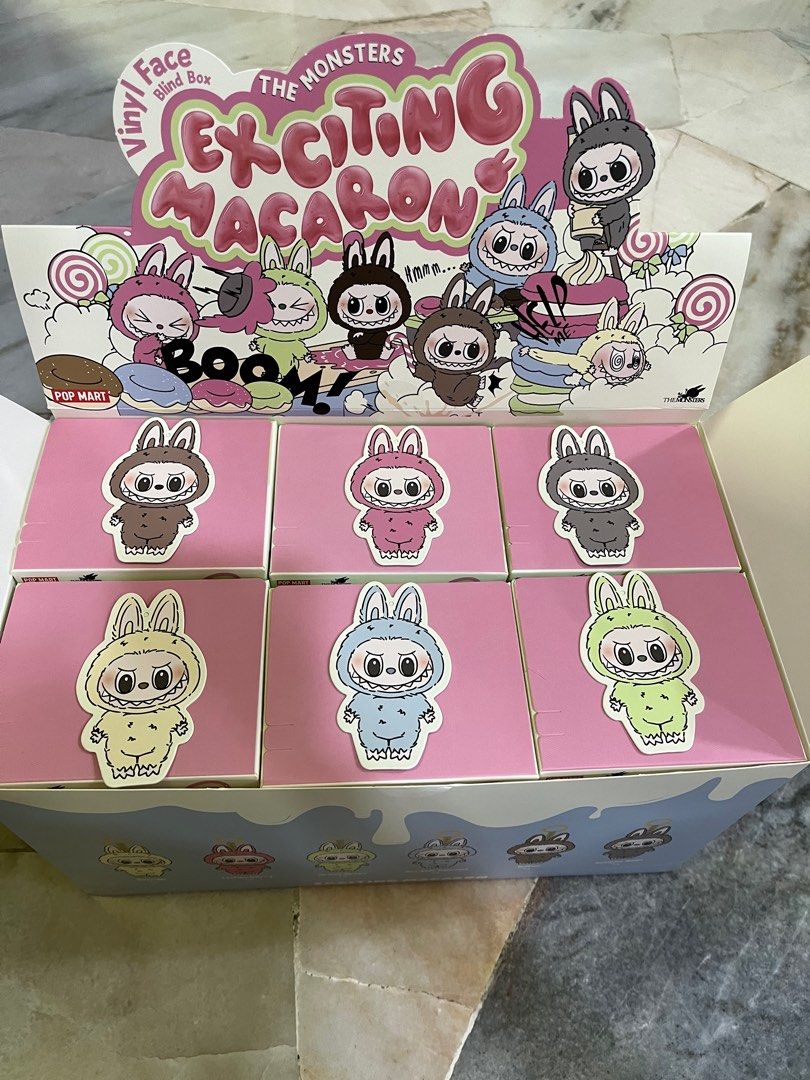 Labubu v1 macaron soymilk blue green pink sesame toffee, Women's ...