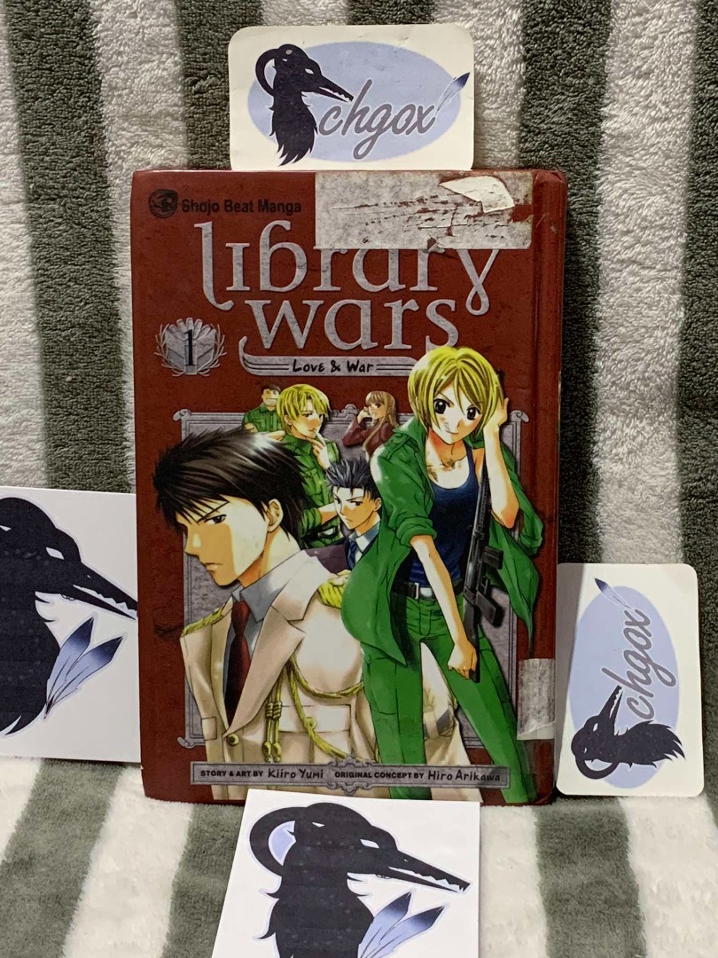 Library Wars Volume 1 by Kiiro Yumi, Hiro Arikawa (Original Concept ...