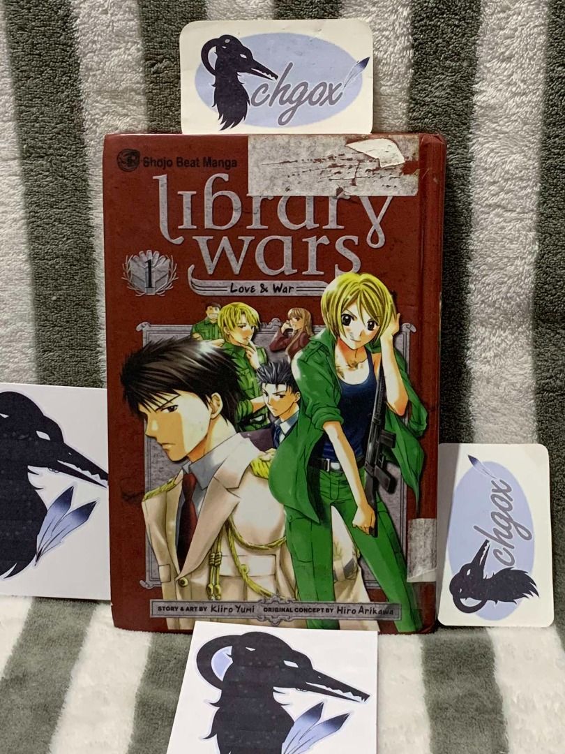 Library Wars Volume 1 by Kiiro Yumi, Hiro Arikawa (Original Concept ...