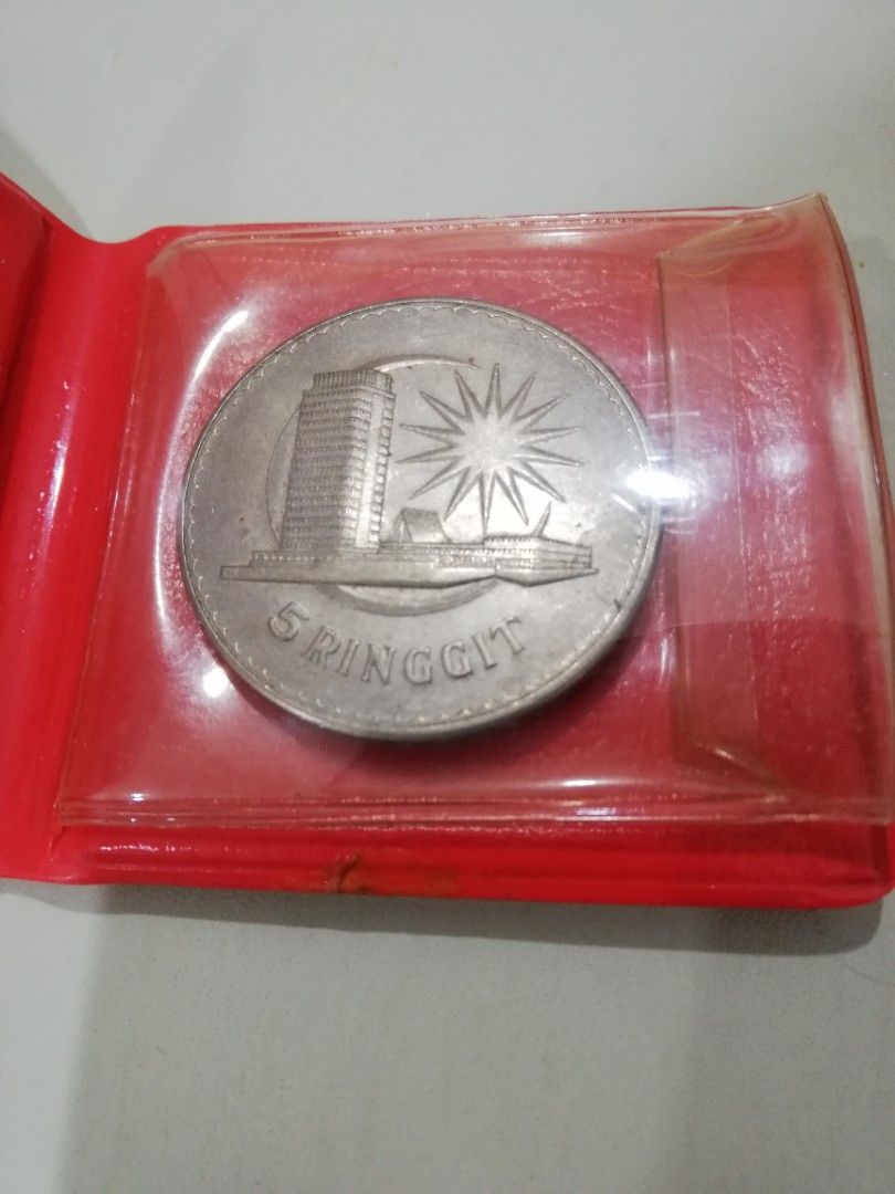 Malaysia RM5 Ringgit Coin Year 1971, Hobbies & Toys, Collectibles ...