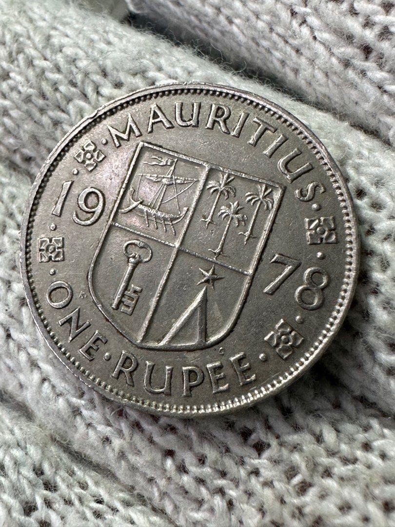 Mauritius One Rupee 1978 XF Coin duit, Hobbies & Toys, Collectibles ...