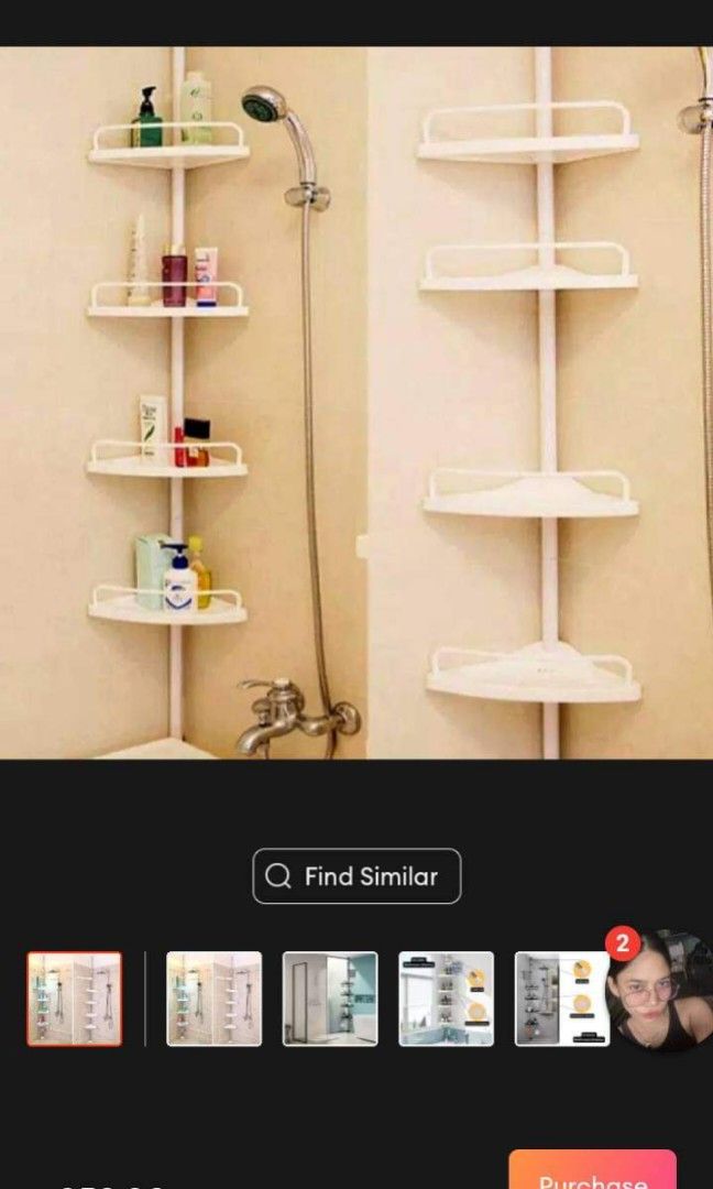 multi corner shelf, Furniture & Home Living, Home Improvement ...