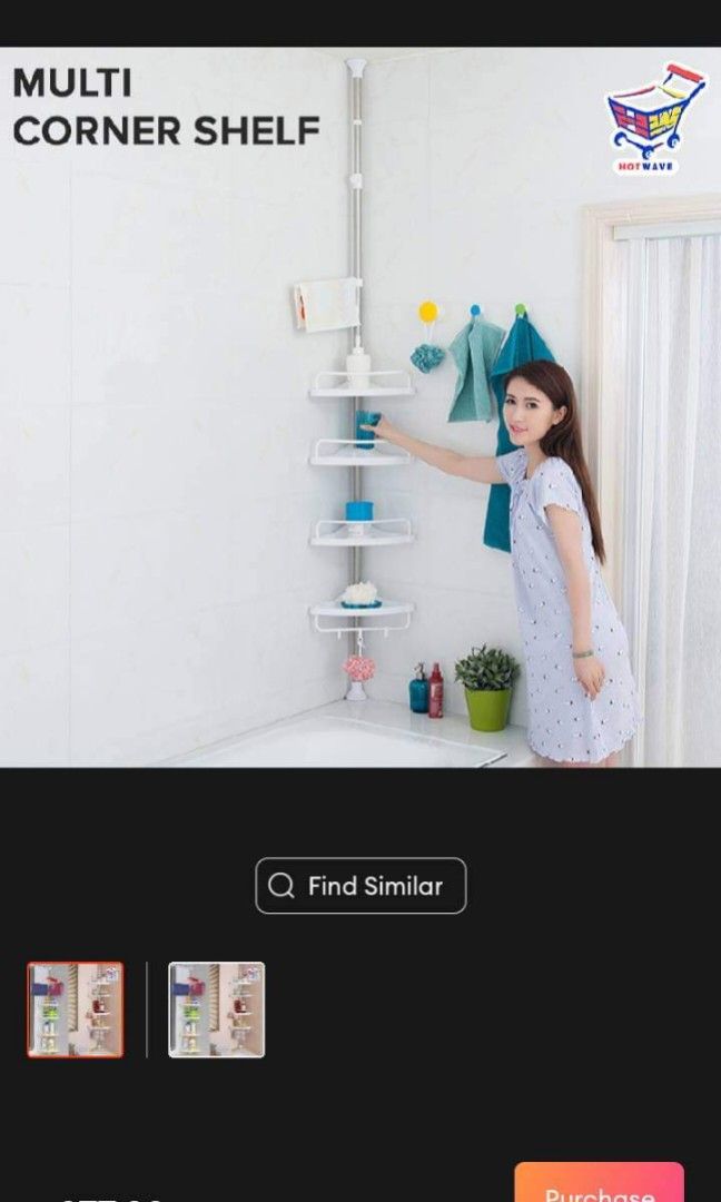 multi corner shelf, Furniture & Home Living, Home Improvement ...