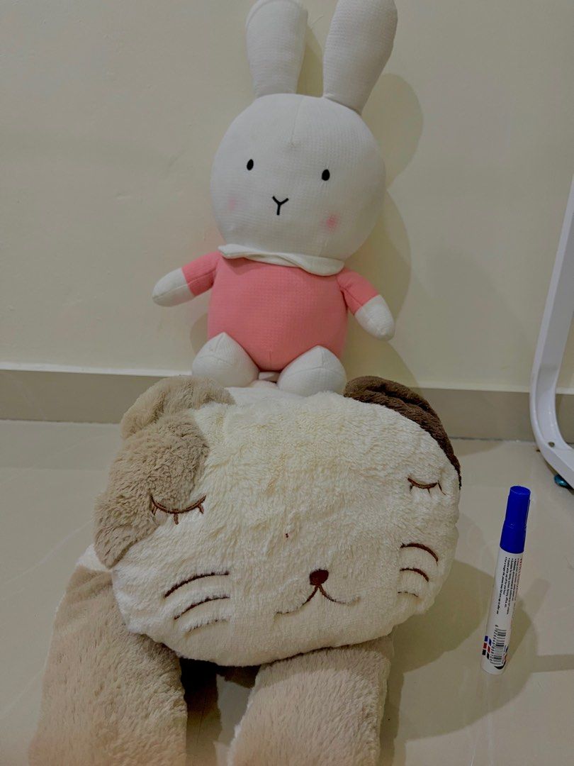 My makura Cat & bunny kaison, Hobbies & Toys, Toys & Games on Carousell
