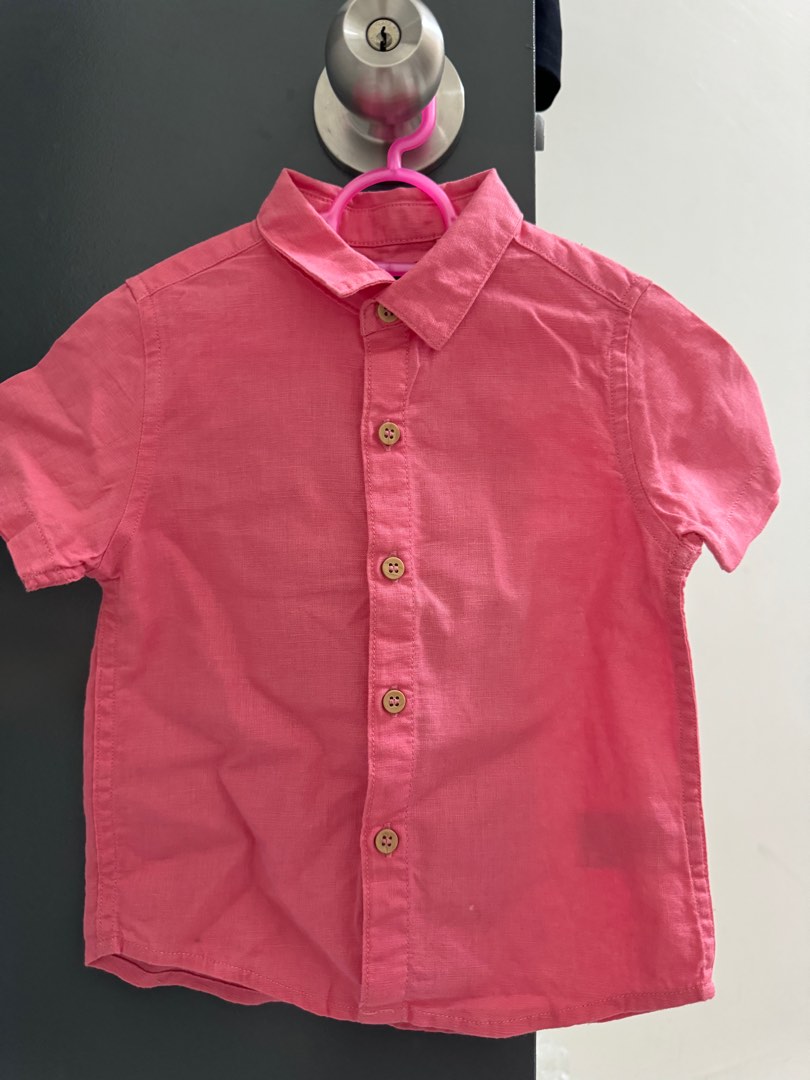 Next Kemeja Collar, Babies & Kids, Babies & Kids Fashion on Carousell