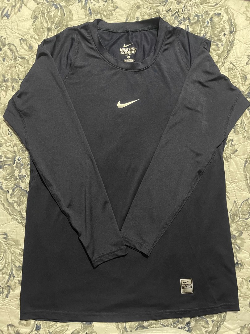 Nike Compression Shirt, Men's Fashion, Activewear on Carousell