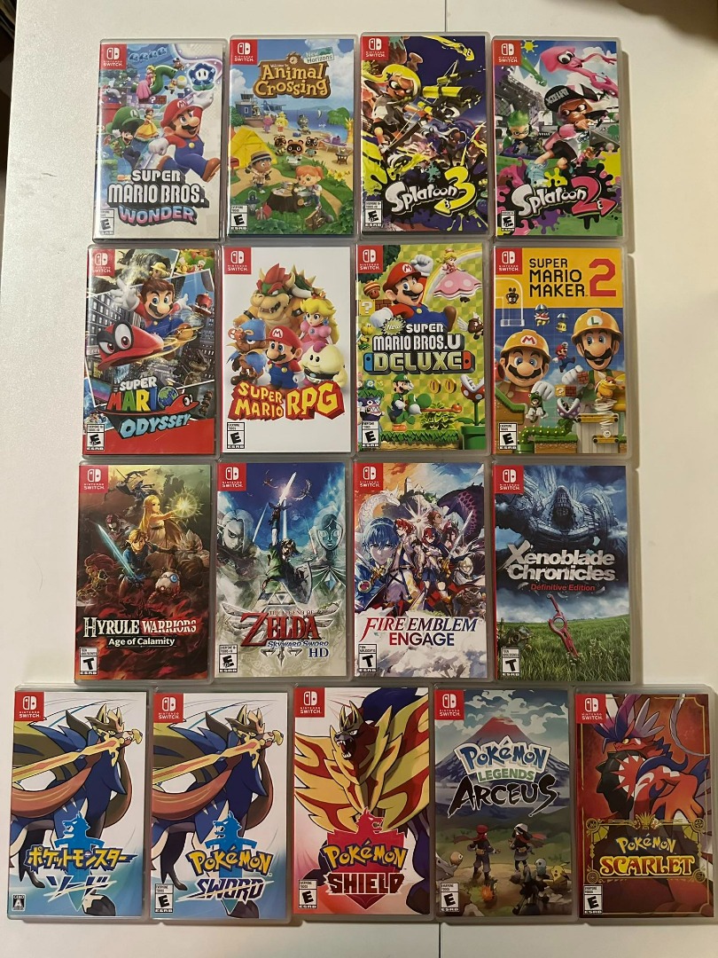 Nintendo Switch Exclusive Games for Sale!, Video Gaming, Video Games ...