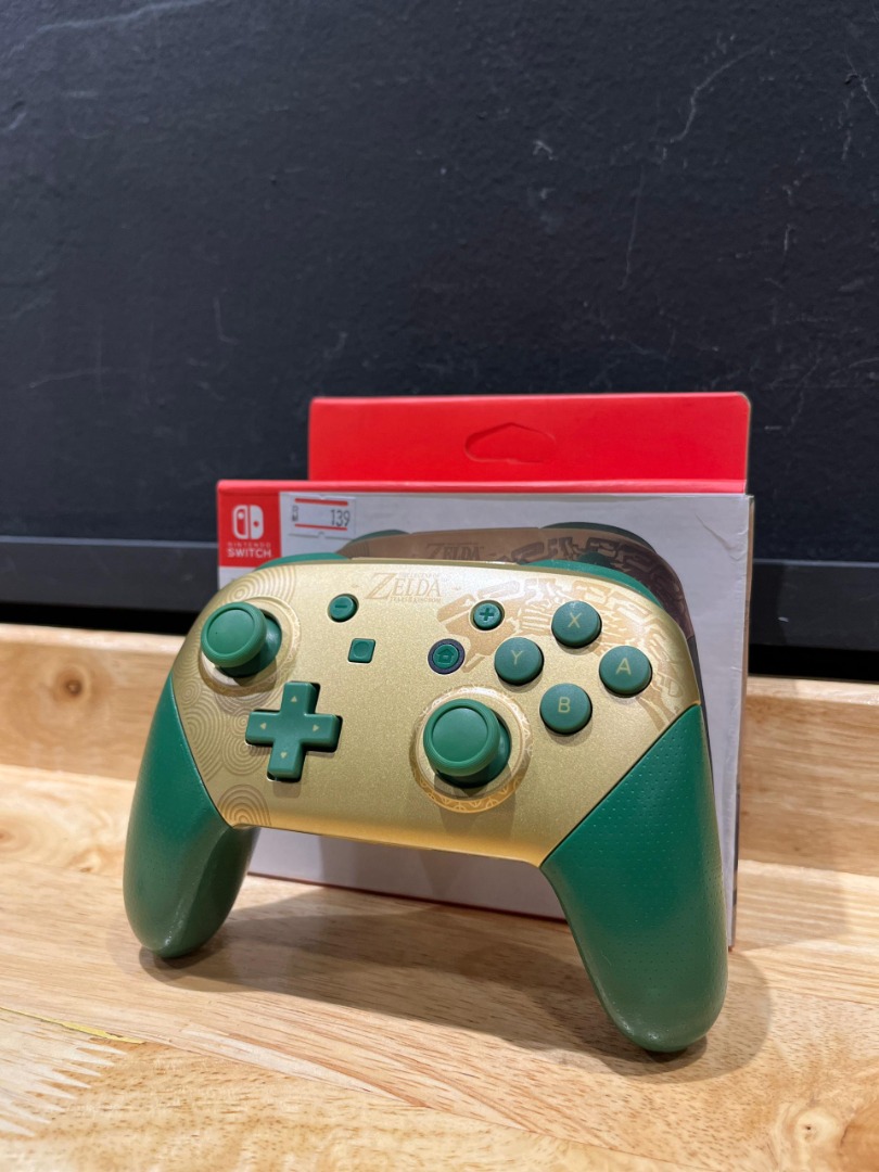 NINTENDO SWITCH PRO CONTROLLER ZELDA SPECIAL EDITION OEM (CONTACT WHAT ...