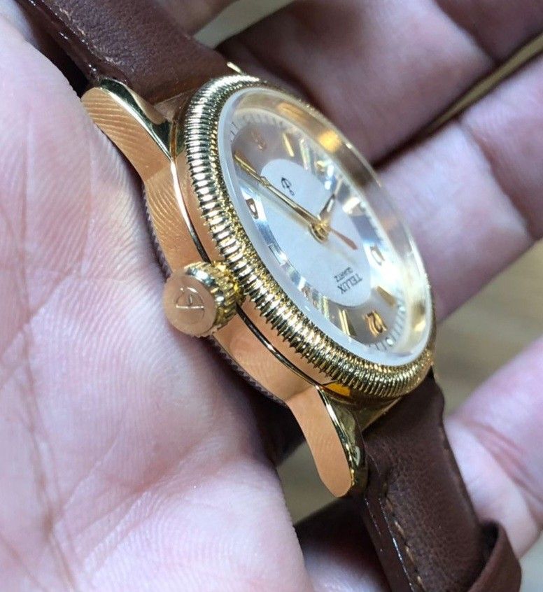 NOS Telux quartz, Men's Fashion, Watches & Accessories, Watches on ...