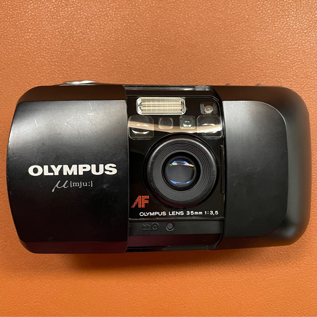 Olympus mju 1 film camera, Photography, Cameras on Carousell