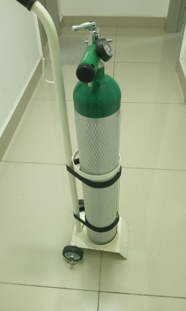 Oxygen tank, Aluminum 5kg, Health & Nutrition, Medical Supplies & Tools ...