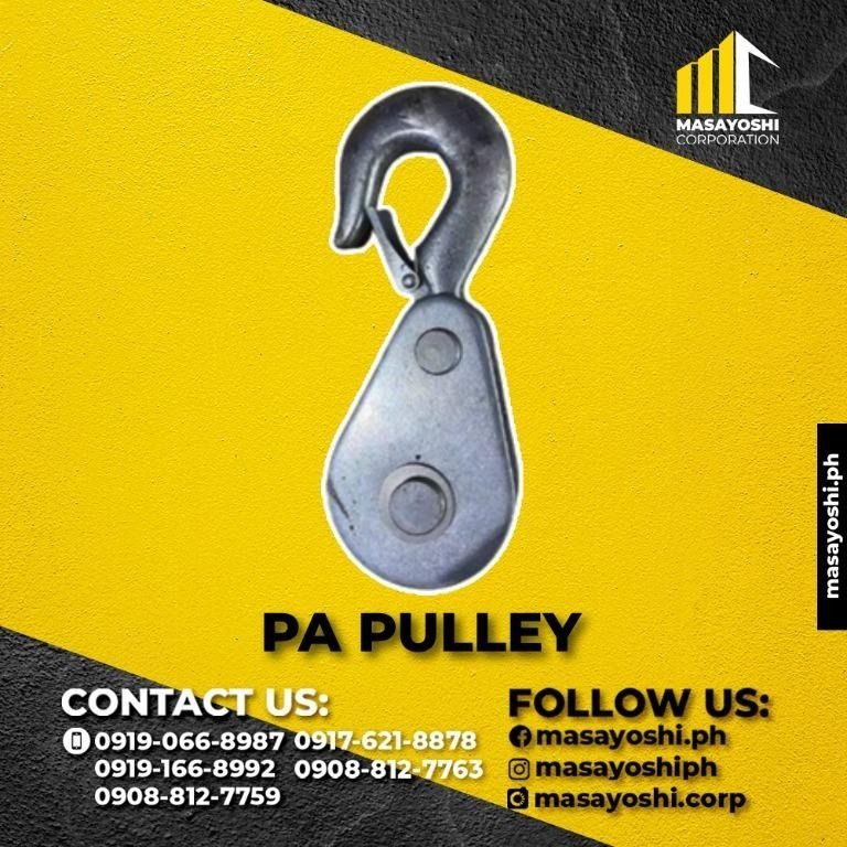PA Pulley | Lifting Equipment | Pulley | Lifter | Lifting Pulley ...