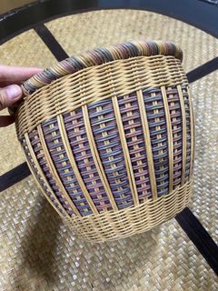 Bakul rotan raga, Furniture & Home Living, Home Decor, Vases ...