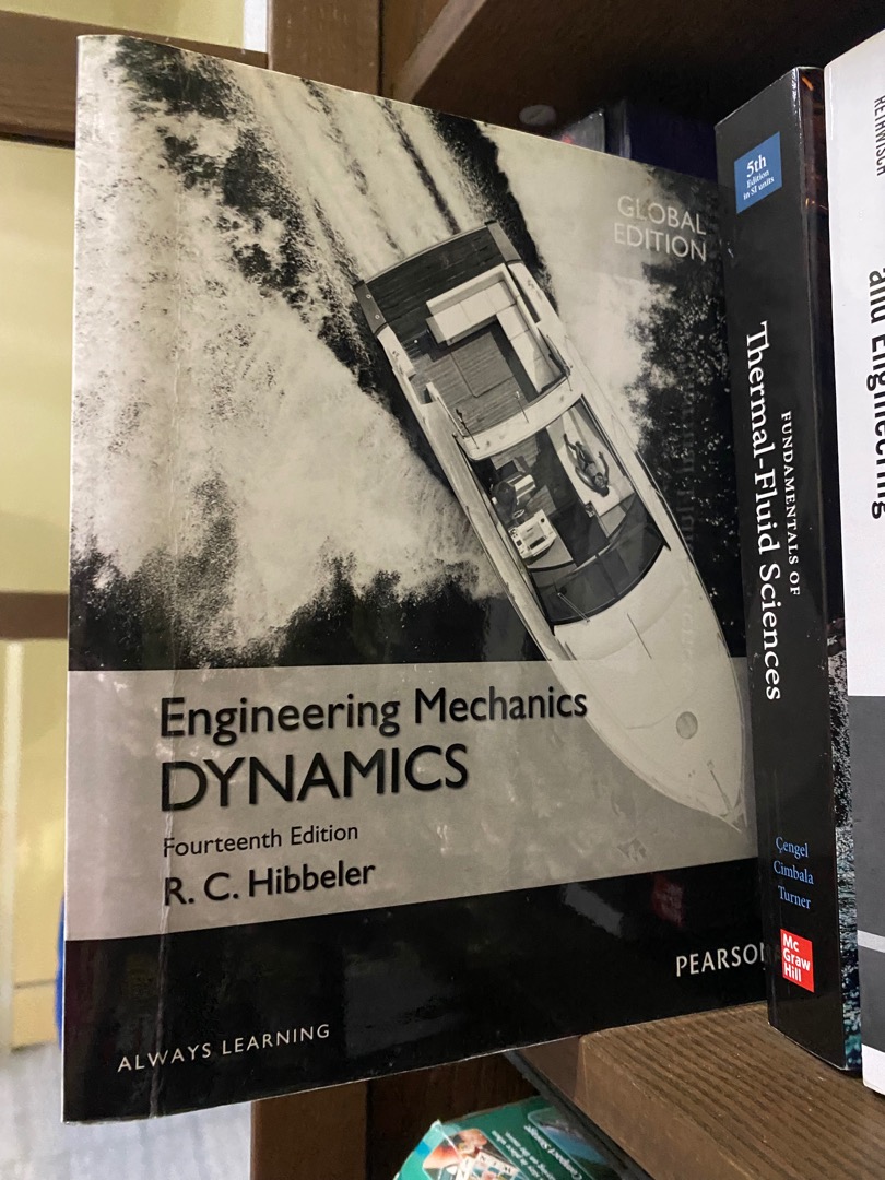 PEARSON Engineering Mechanics Dynamics by R.C. Hibbeler (Fourteenth ...