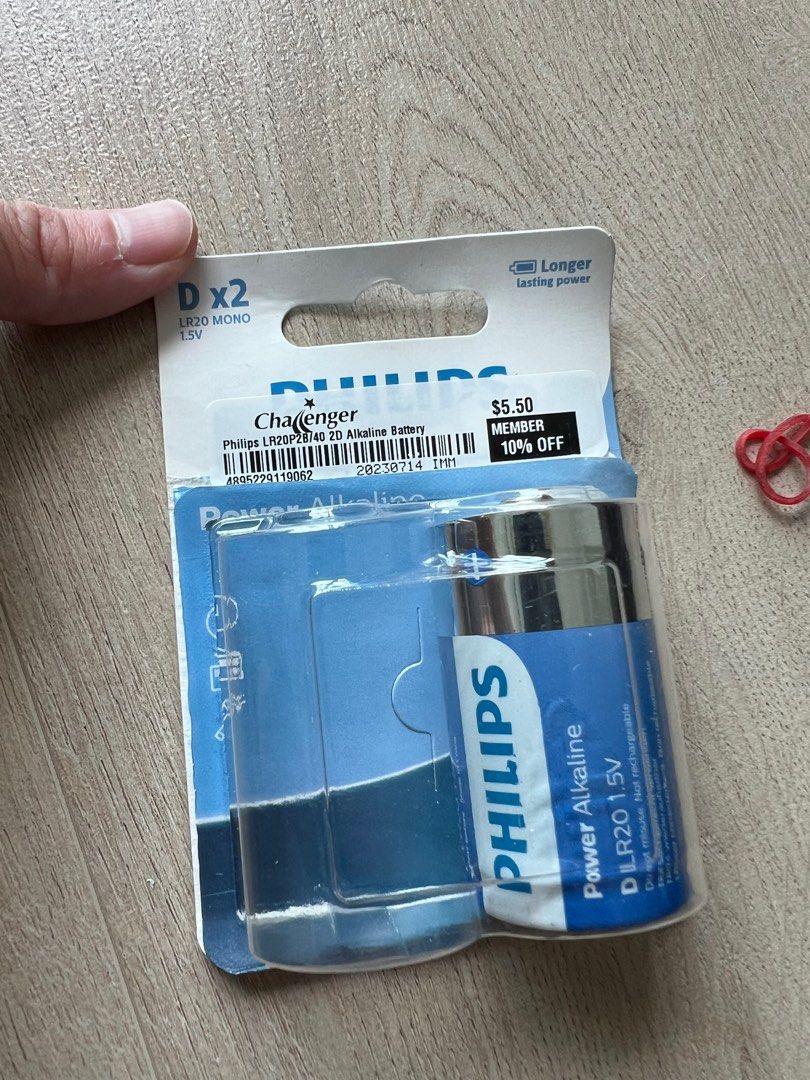 Philips hob battery, Photography, Photography Accessories, Batteries ...
