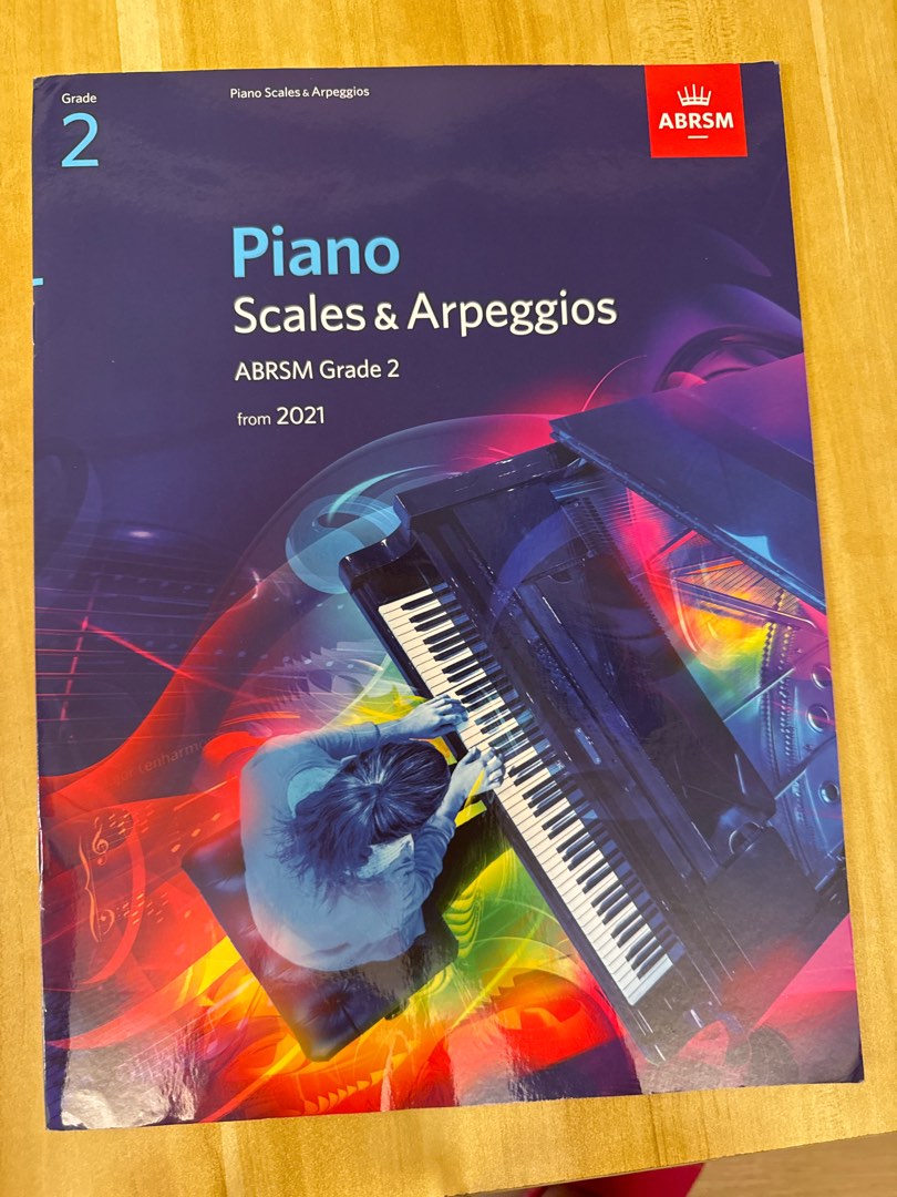 Piano Scales & Arpeggios ABRSM Grade 2 from 2021, 興趣及遊戲, 音樂、樂器 & 配件, 音樂 ...