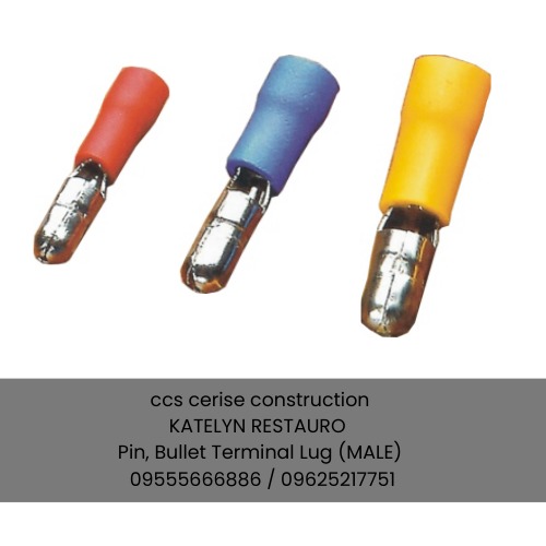 PIN, BULLET TERMINAL LUGS (MALE), Commercial & Industrial, Construction ...