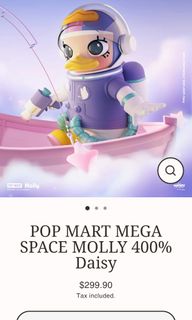 Popmart MEGA Royal Molly Han Meilin 400%, Hobbies & Toys, Toys & Games on Carousell