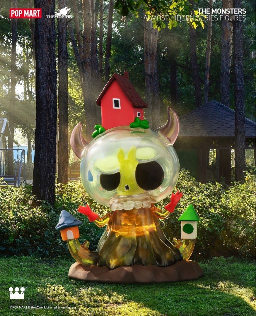 POPMART Labubu Almost Hidden (TREE HOUSE), Hobbies & Toys, Toys & Games ...